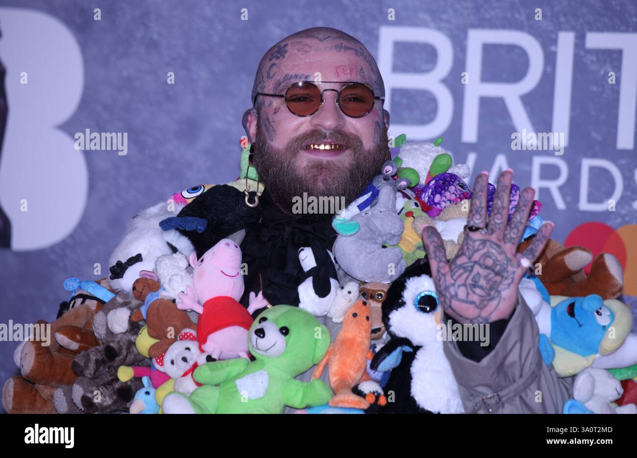 London, UK. Teddy Swims at the BRIT Awards 2025. The O2 London. 1st ...