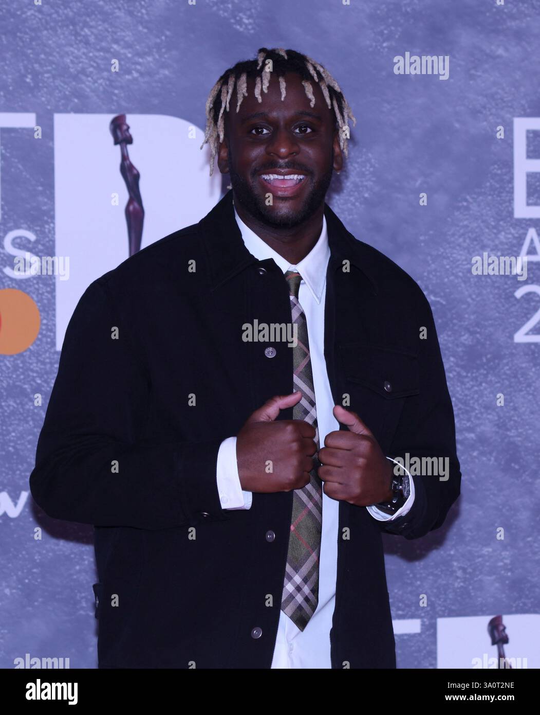 London, UK. Myles Smith at the BRIT Awards 2025. The O2 London. 1st ...