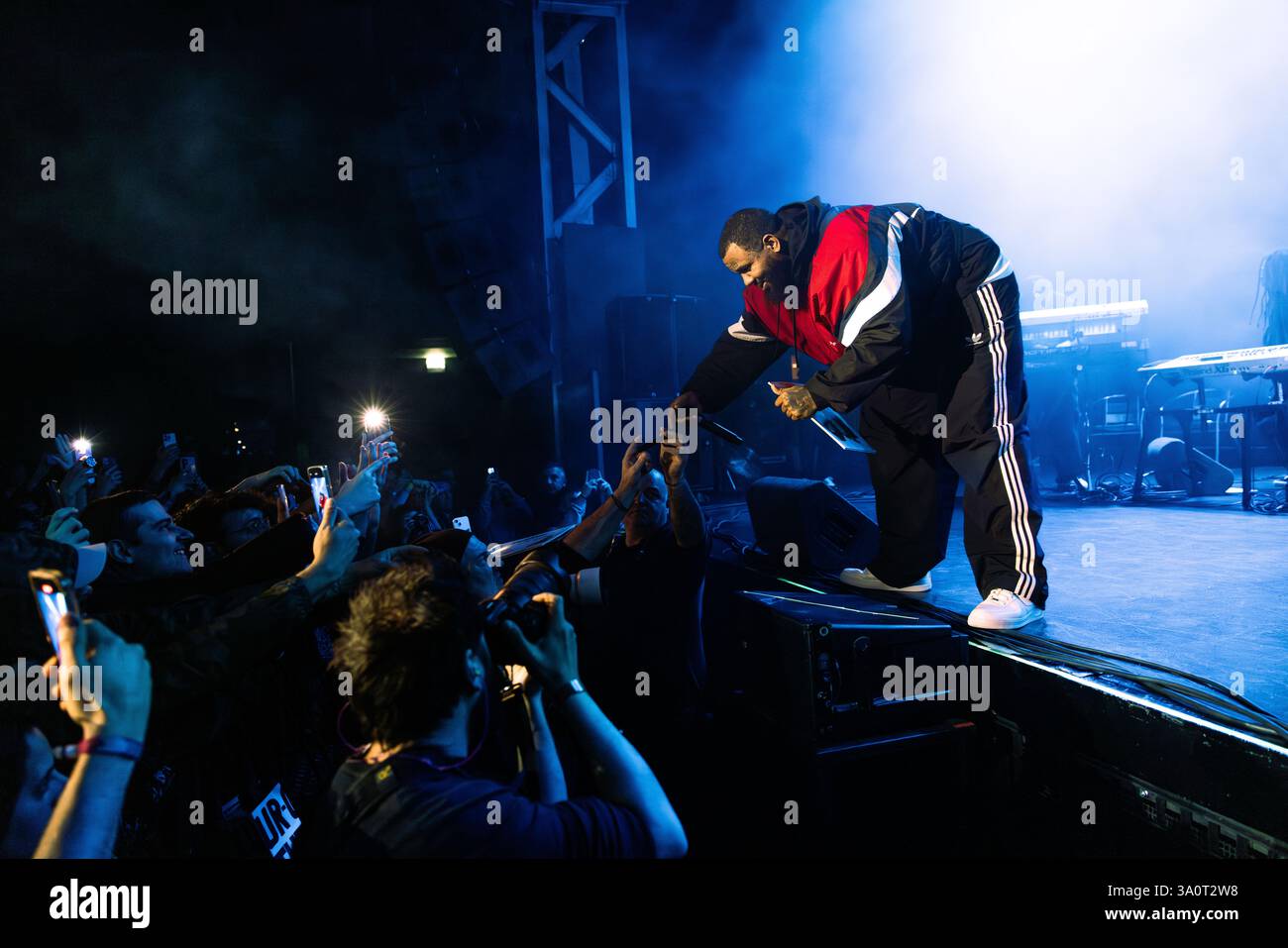 Milano, Italy. 04th Mar, 2025. American Rapper Jayceon Terrell Taylor ...