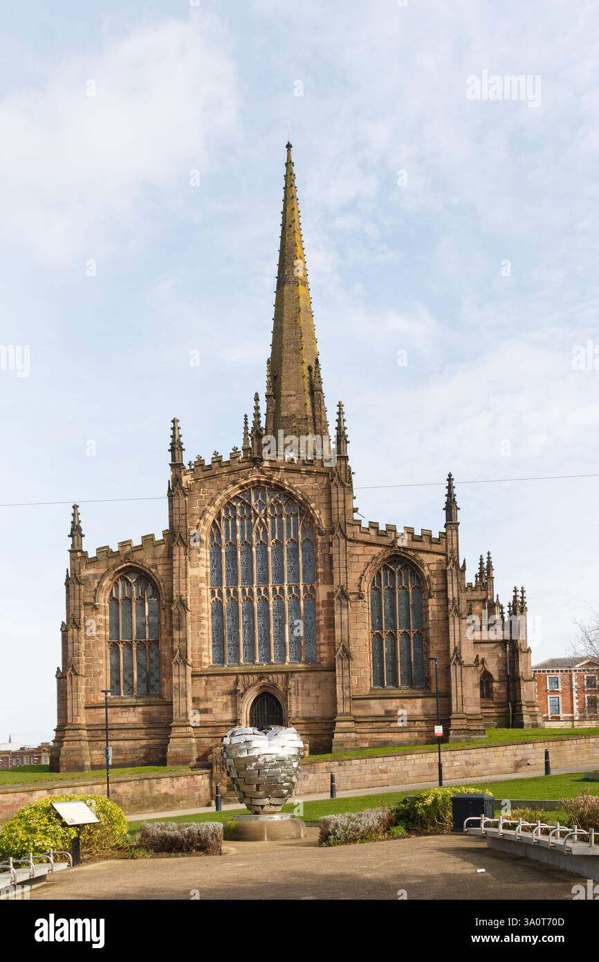 The Church of All Saints at Rotherham or Rotherham Minster Stock Photo ...