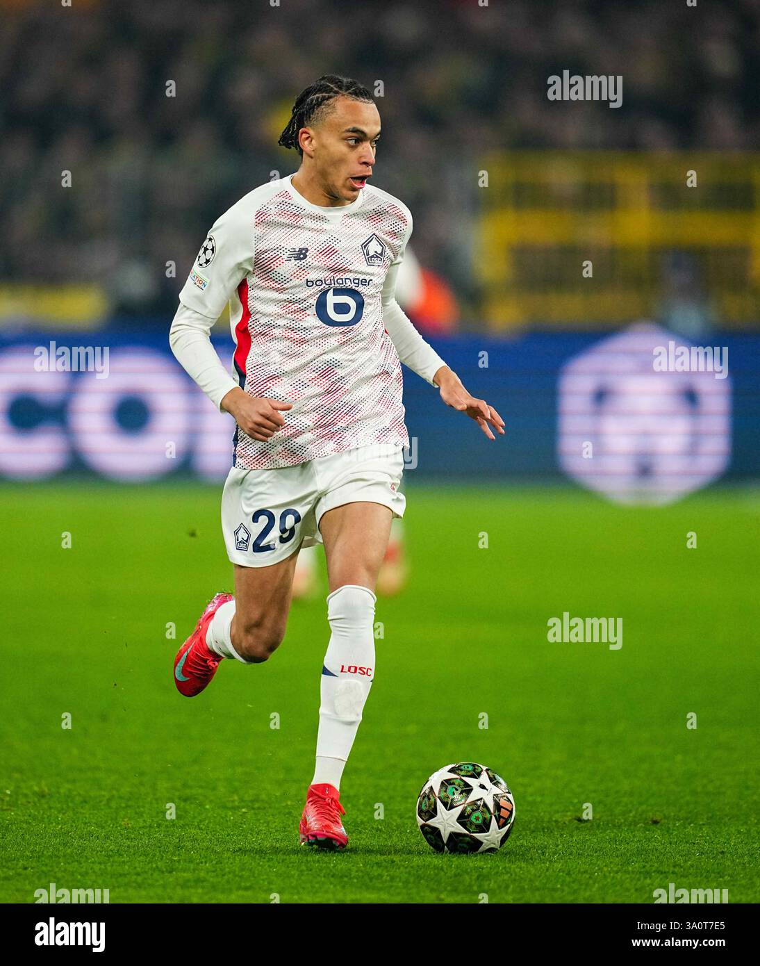 Signal Luna Park, Dortmund, Germany. 04th Mar, 2025. Ethan Mbappé of ...