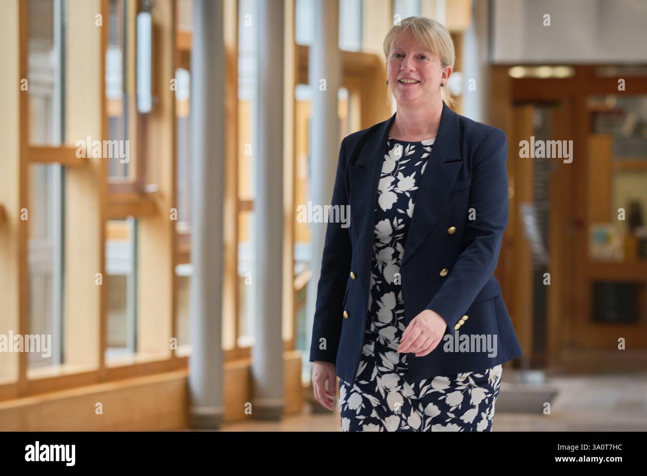 Edinburgh Scotland, UK 05 March 2025. Cabinet Secretary for Finance and ...
