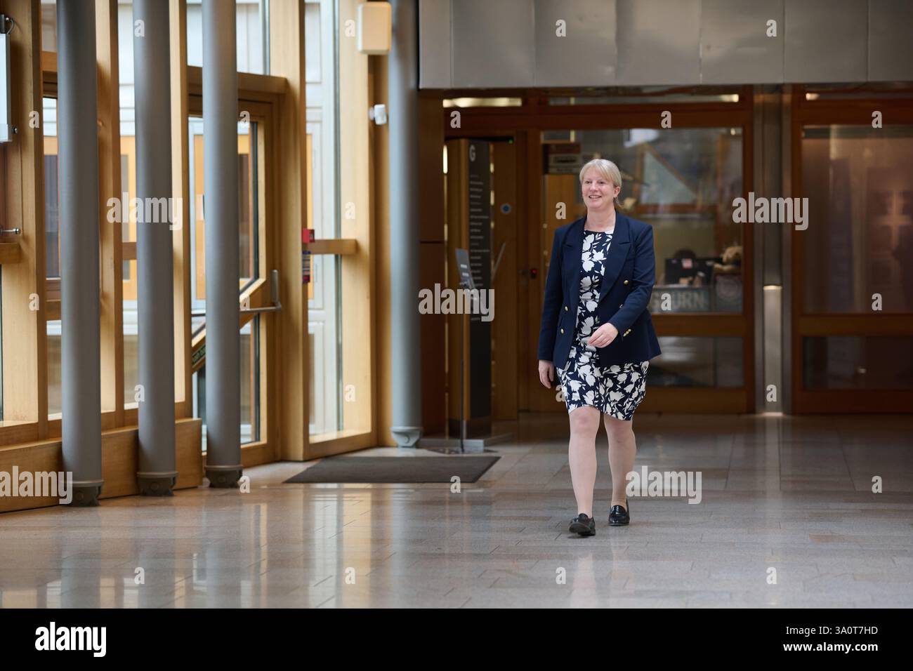 Edinburgh Scotland, UK 05 March 2025. Cabinet Secretary for Finance and ...