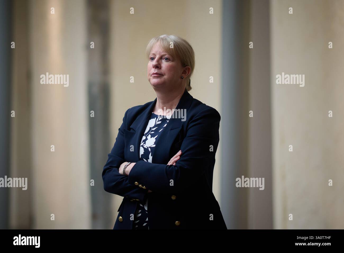 Edinburgh Scotland, UK 05 March 2025. Cabinet Secretary for Finance and ...