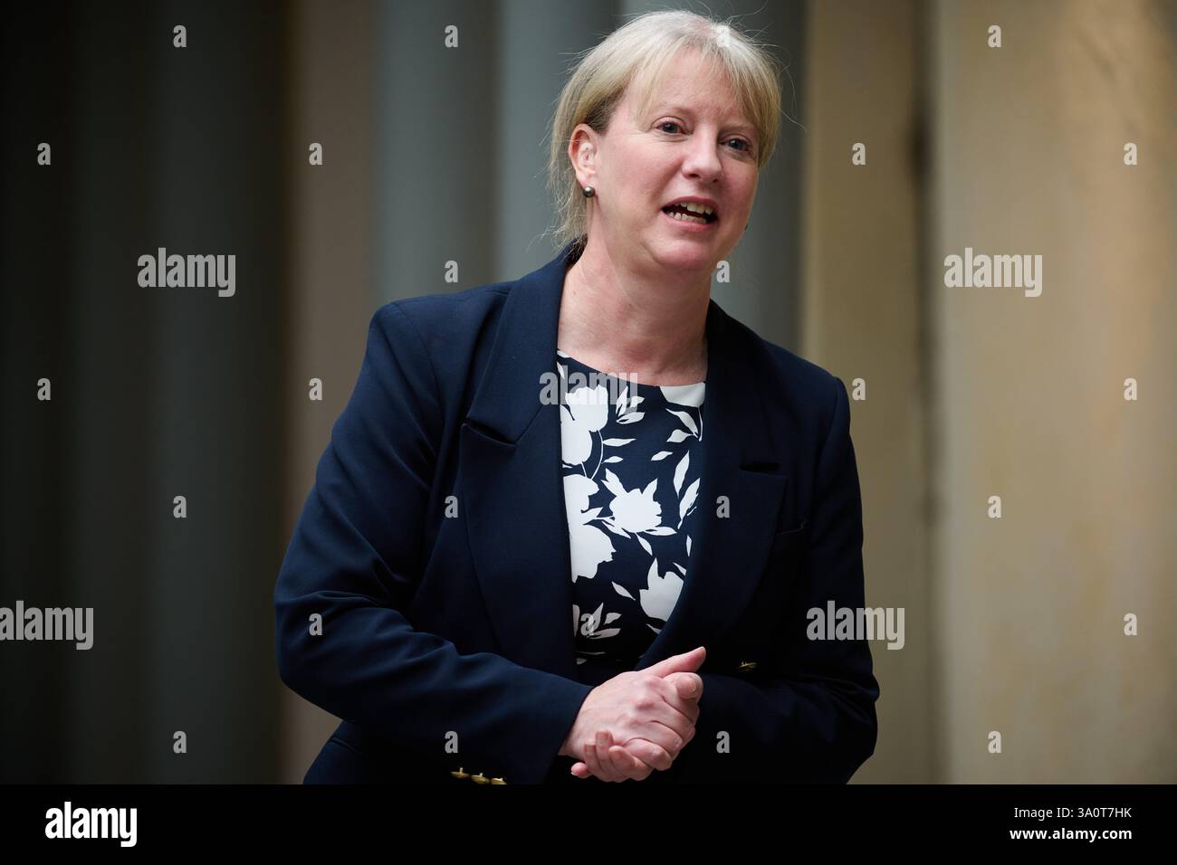 Edinburgh Scotland, UK 05 March 2025. Cabinet Secretary for Finance and ...