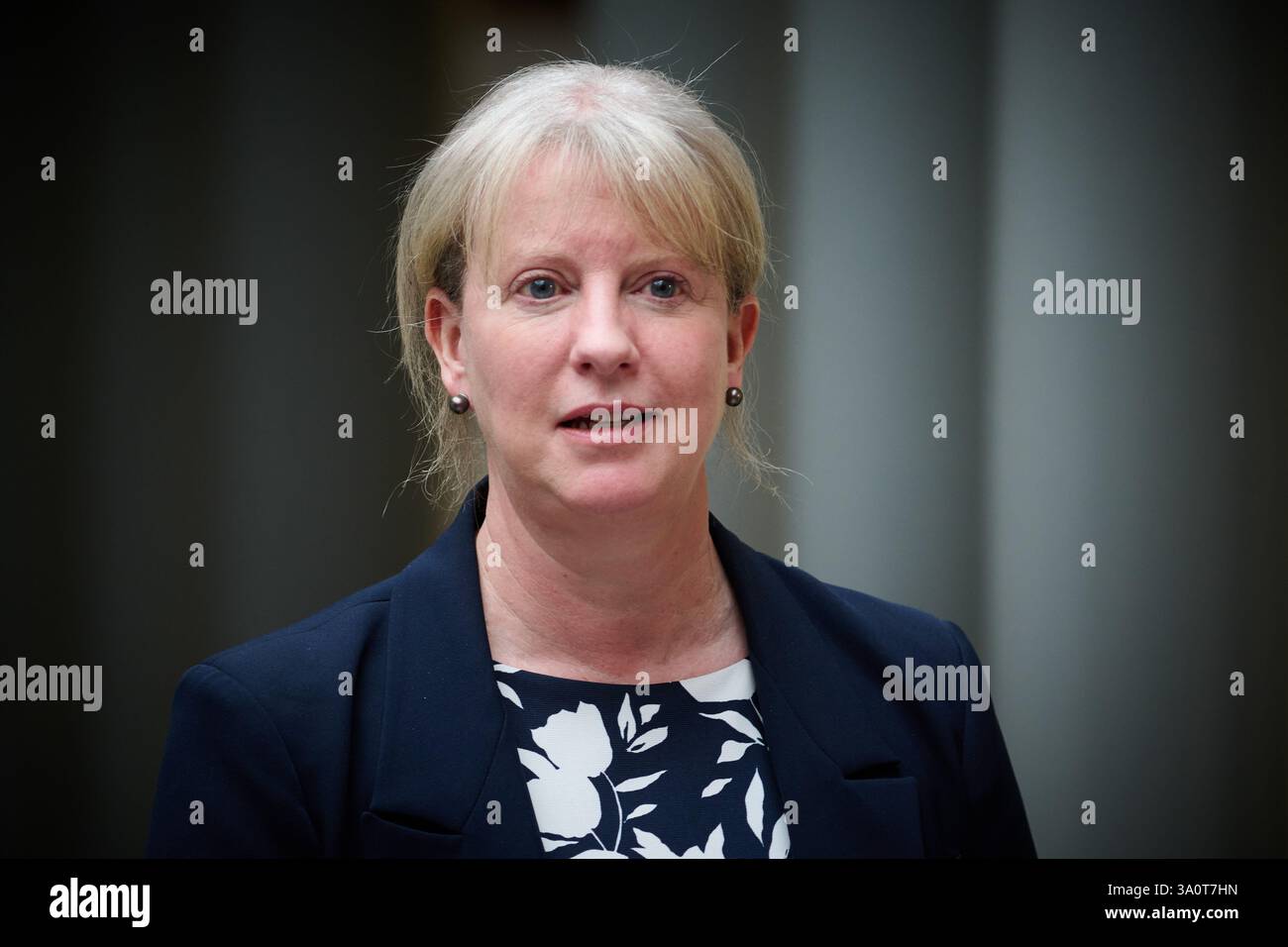 Edinburgh Scotland, UK 05 March 2025. Cabinet Secretary for Finance and ...
