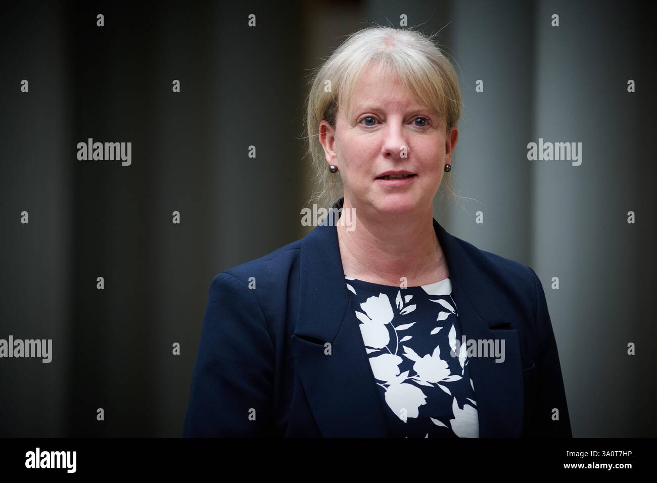 Edinburgh Scotland, UK 05 March 2025. Cabinet Secretary for Finance and ...
