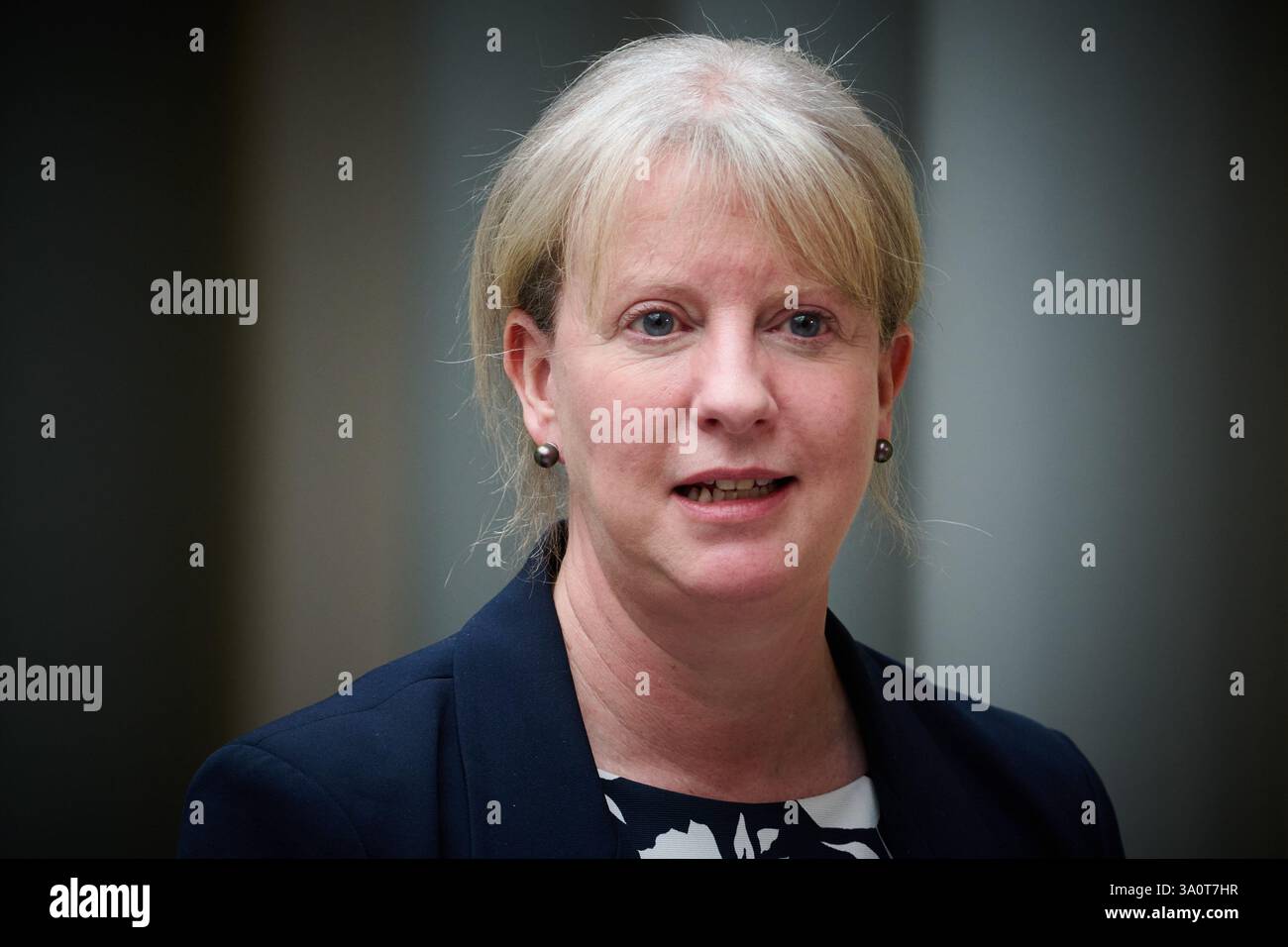 Edinburgh Scotland, UK 05 March 2025. Cabinet Secretary for Finance and ...