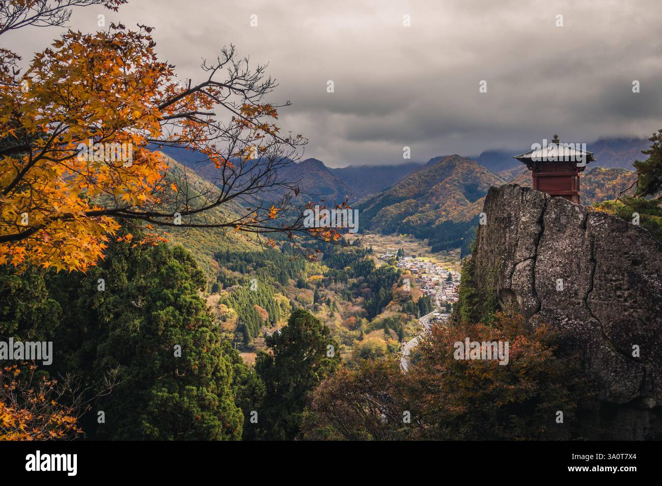 yamadera temple in yamagata prefecture, japan Stock Photo - Alamy