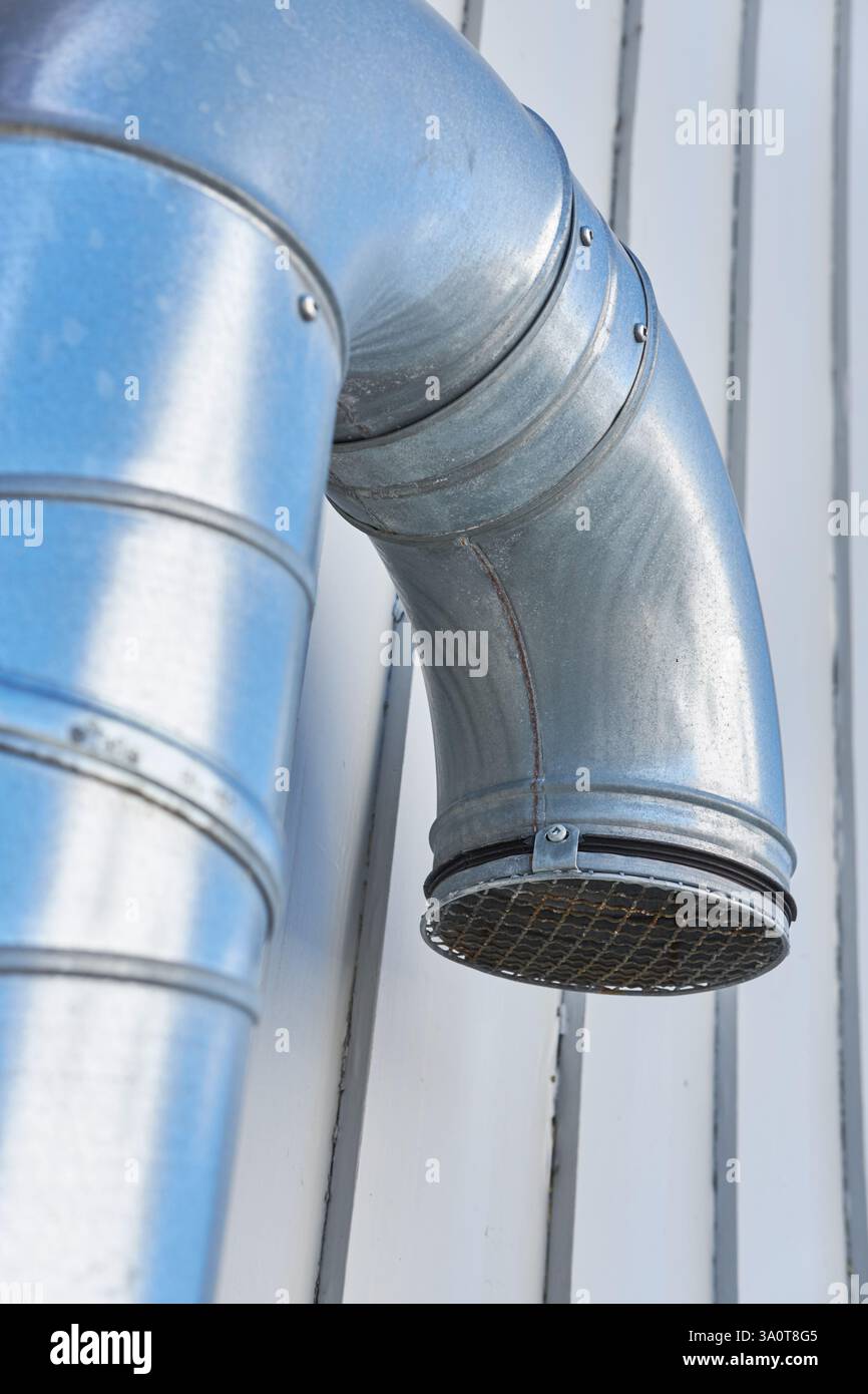 Air, pipe and vent with cooling system for gas, ventilation control or ...