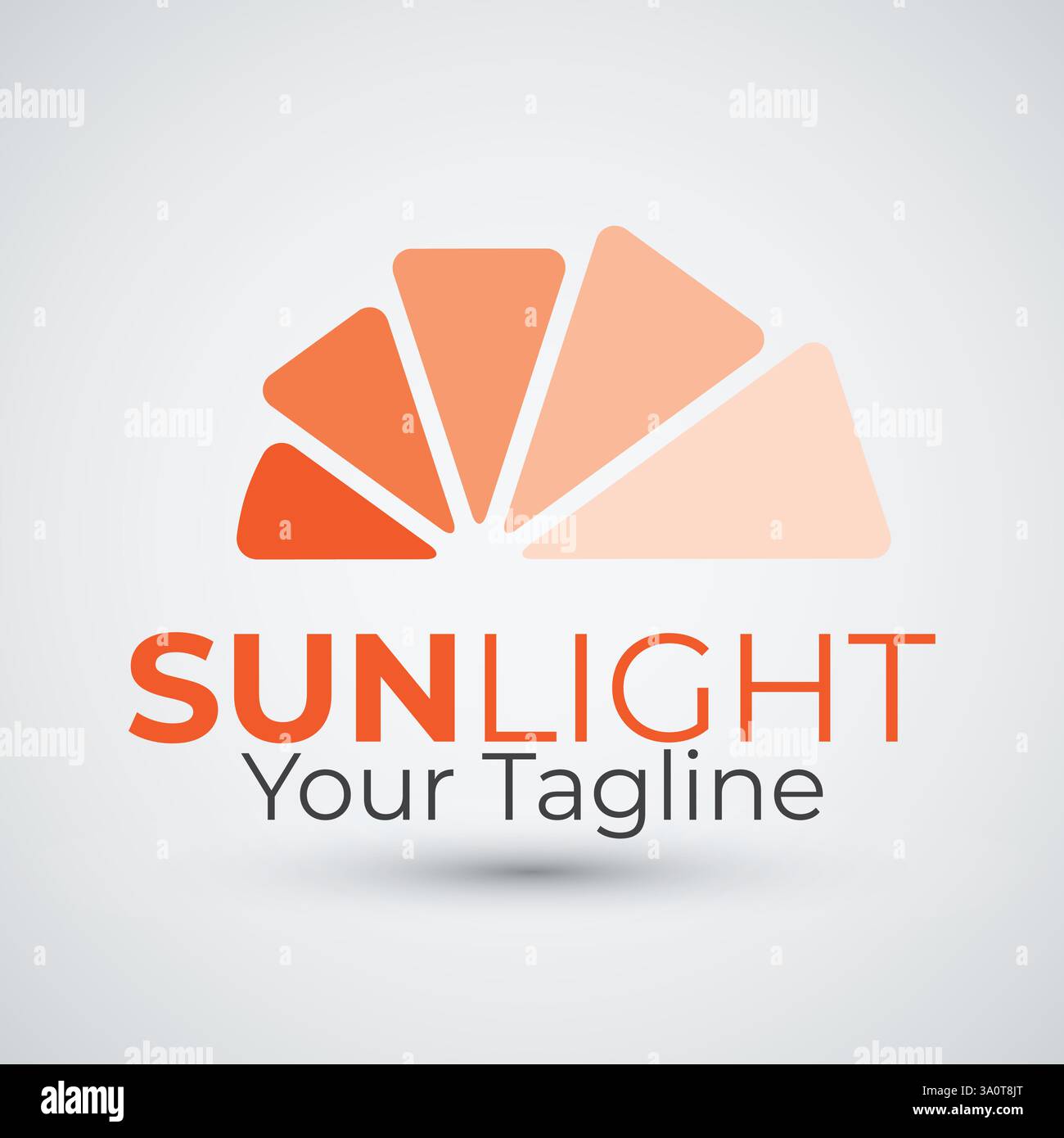 Abstract sun light logo design icon template Stock Vector Image & Art ...