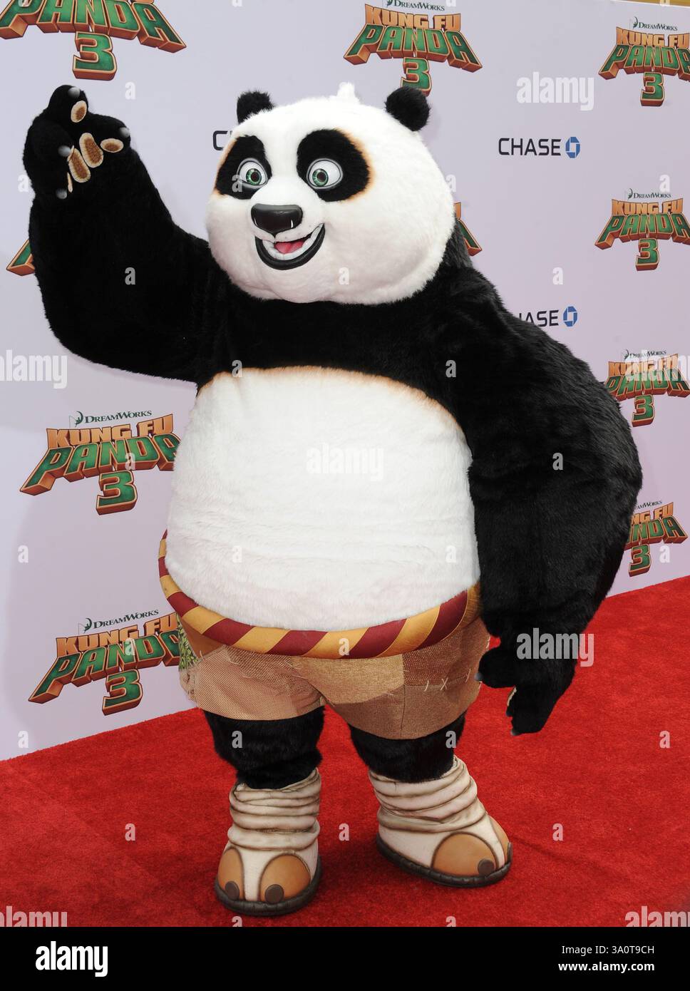 Po arriving at the premiere of DreamWorks Animation and Twentieth ...