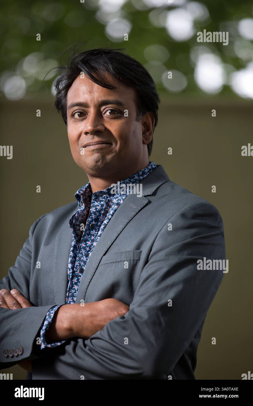 Bangladeshi writer Zia Haider Rahman, pictured at the Edinburgh ...