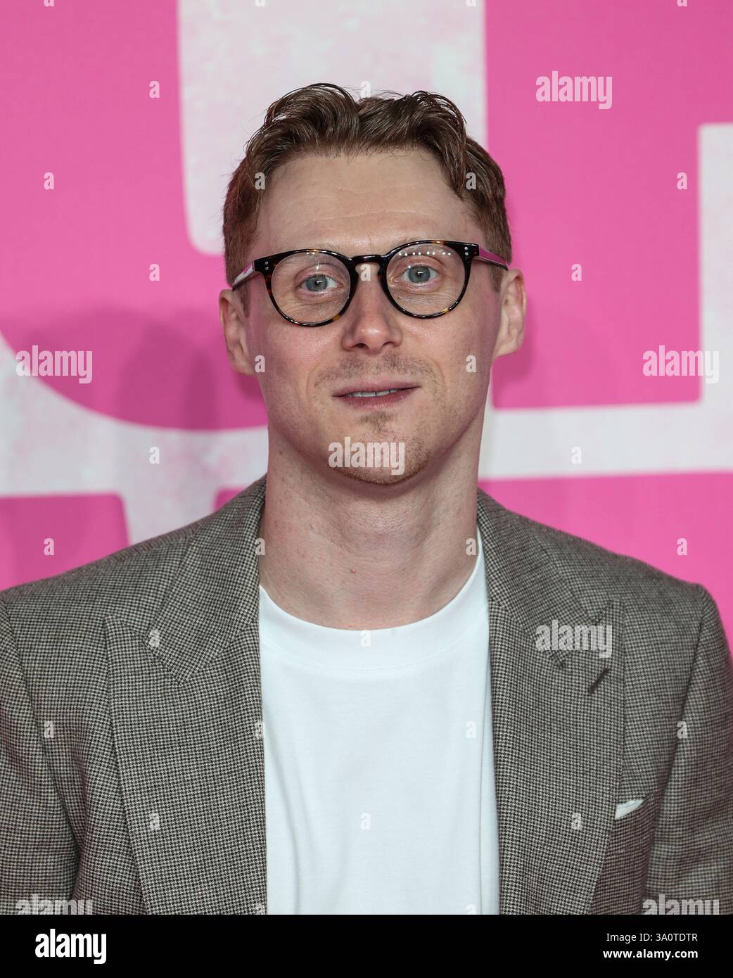 Jamie Borthwick seen attending the world premiere of "Marching Powder ...
