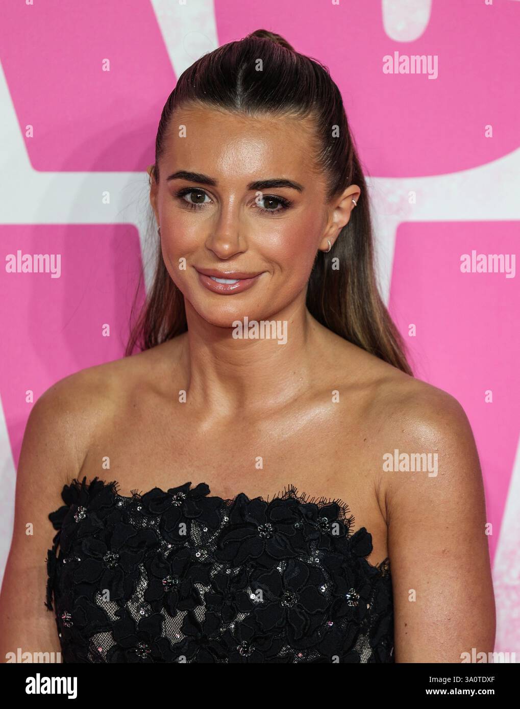 Dani Dyer seen attending the world premiere of "Marching Powder" at ...