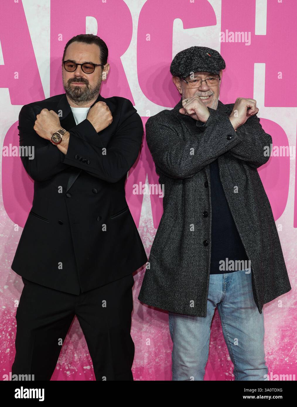 Danny Dyer and Antony Dyer seen attending the world premiere of ...