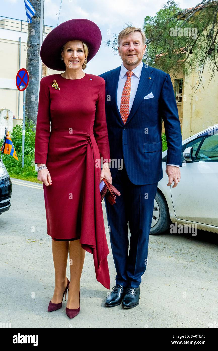 King Willem-Alexander, Queen Maxima during a visit to Home for ...