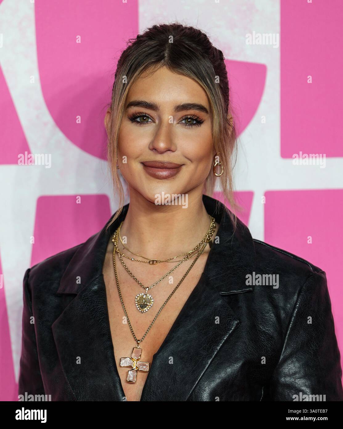 Tina Stinnes seen attending the world premiere of "Marching Powder" at ...