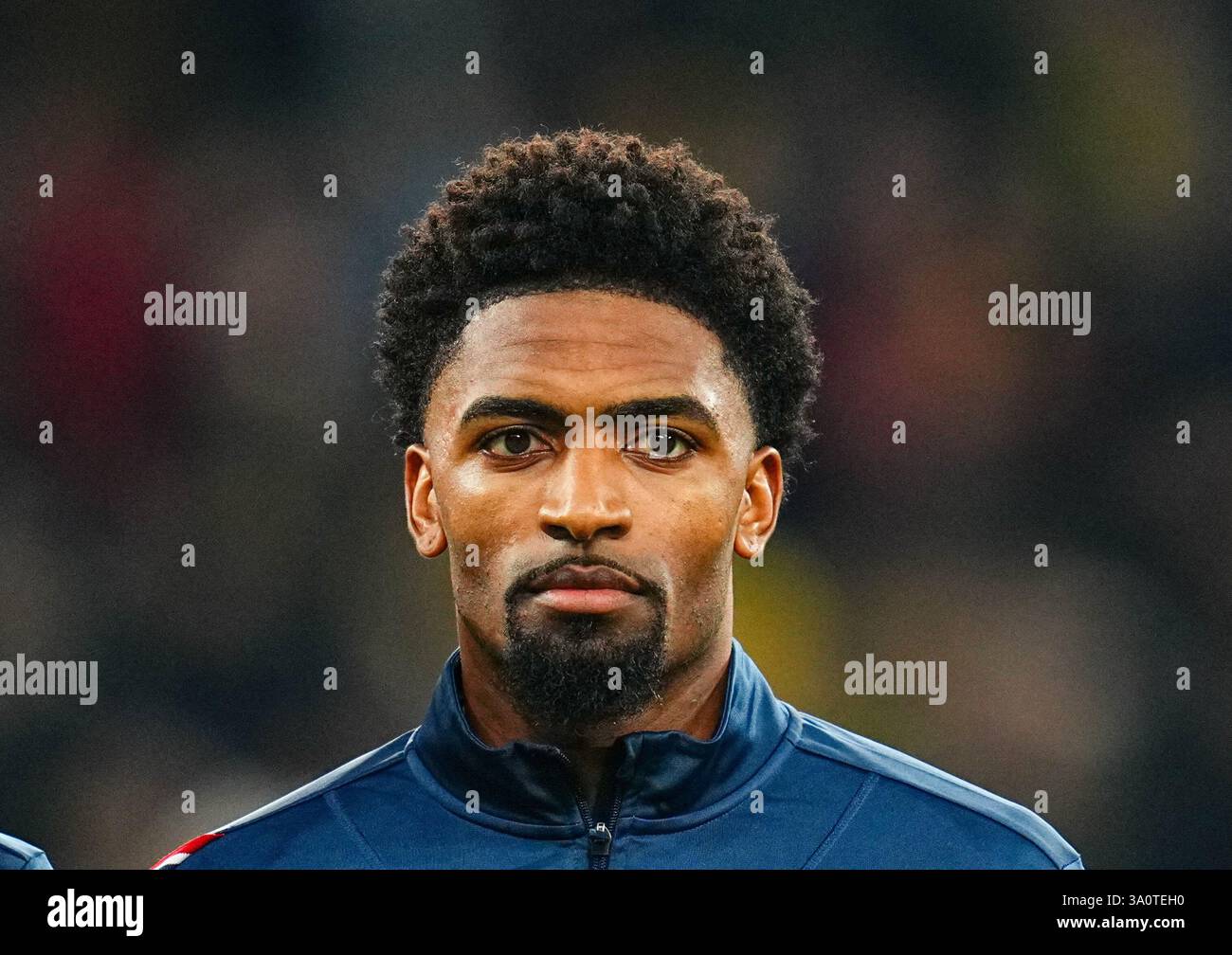 March 04 2025: Alexsandro of LOSC Lille looks on during a Champions ...