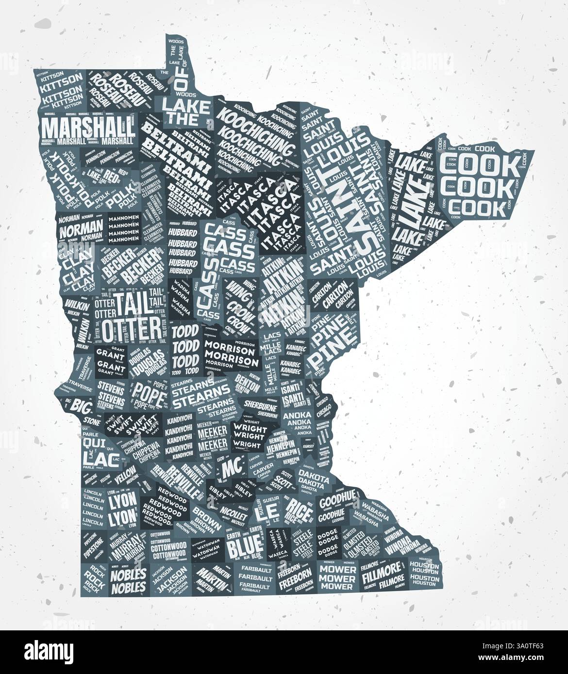 Minnesota outline vector hi-res stock photography and images - Alamy