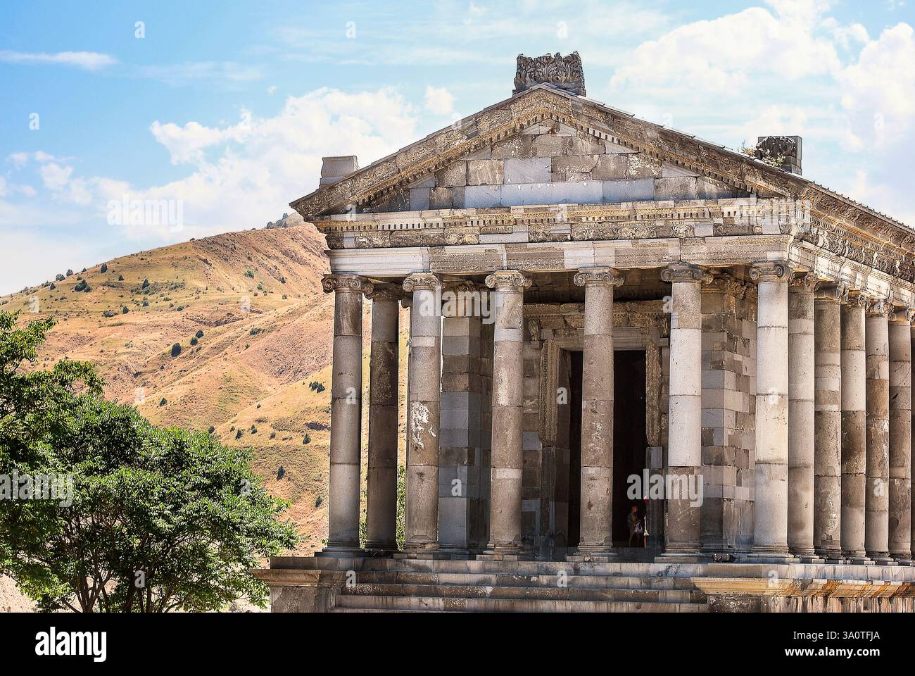 Armenia Garni Temple - It is the only remaining Greco-Roman colonnaded temple in Armenia. Built ...