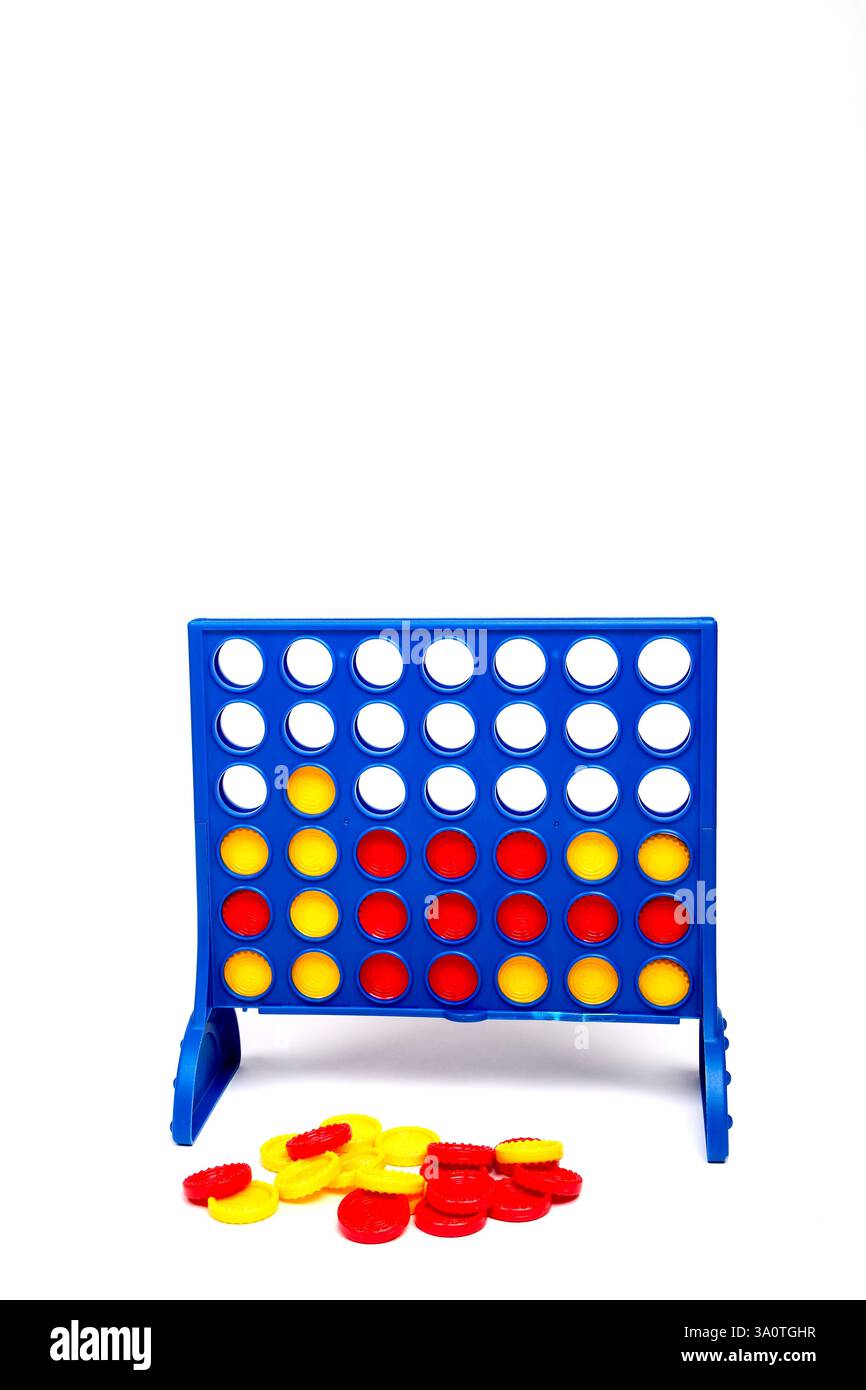 MB Games Connect 4 game Stock Photo - Alamy