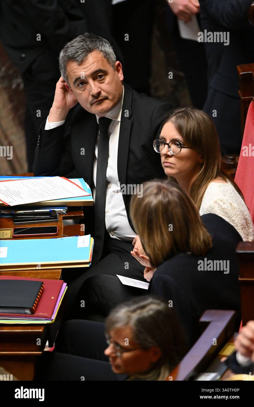 Paris, France. 04th Mar, 2025. the Minister of Justice and Keeper of ...