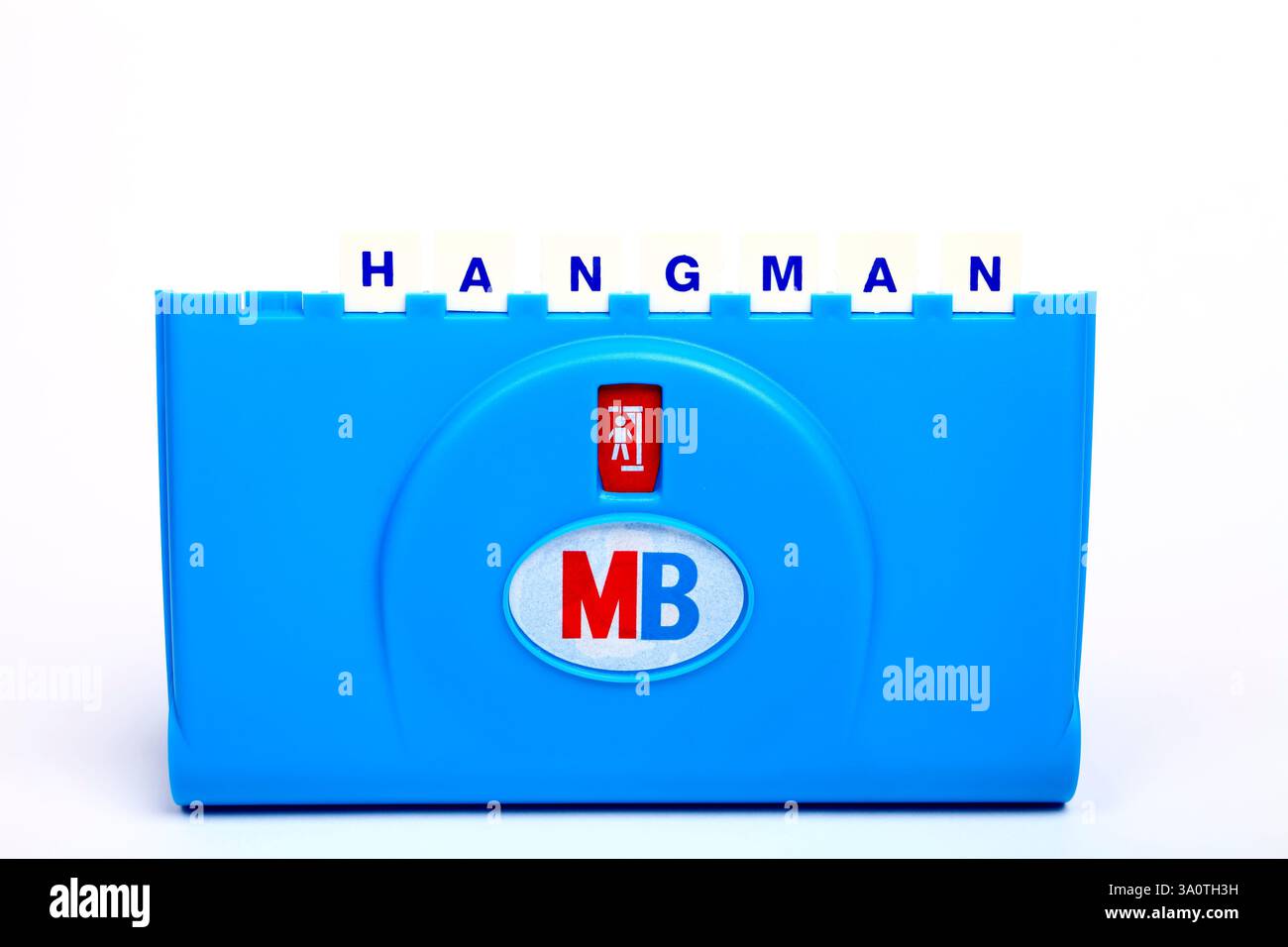 MB Games Hangman classic word game Stock Photo - Alamy