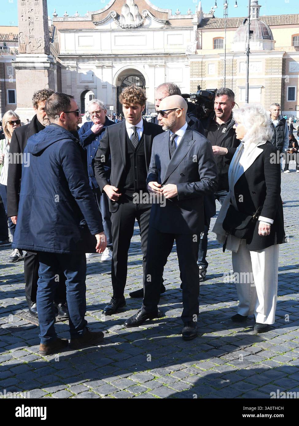 Rome, Italy. 05th Mar, 2025. Rome, Funeral of Eleonora Giorgi in the ...