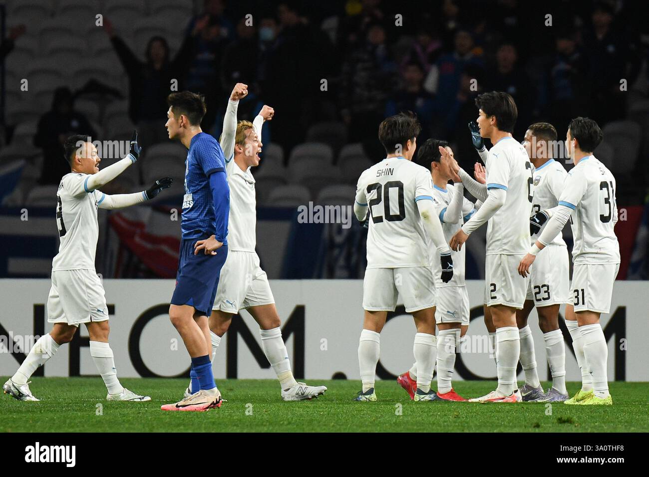 Shanghai, China. 5 March, 2025. Shin Yamada #20 of Kawasaki Frontale during the AFC Champions ...
