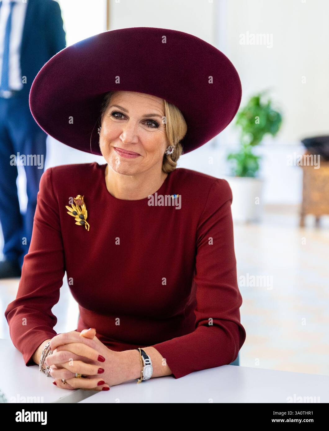 Nicosia, Cyprus. 05th Mar, 2025. Queen Maxima during a visit to Home ...
