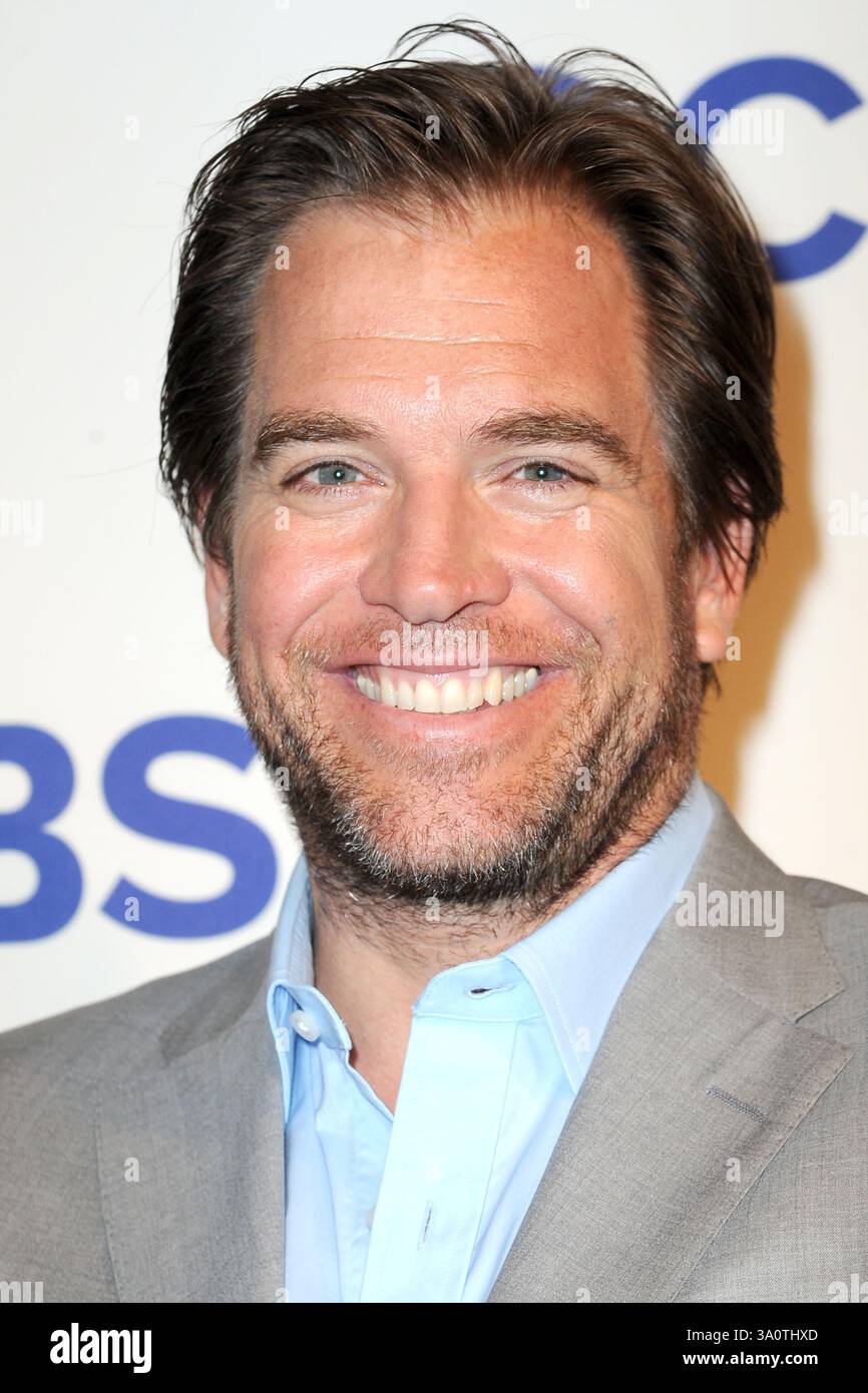 Michael Weatherly attending the 2016 CBS Upfront at Oak Room on May 18 ...