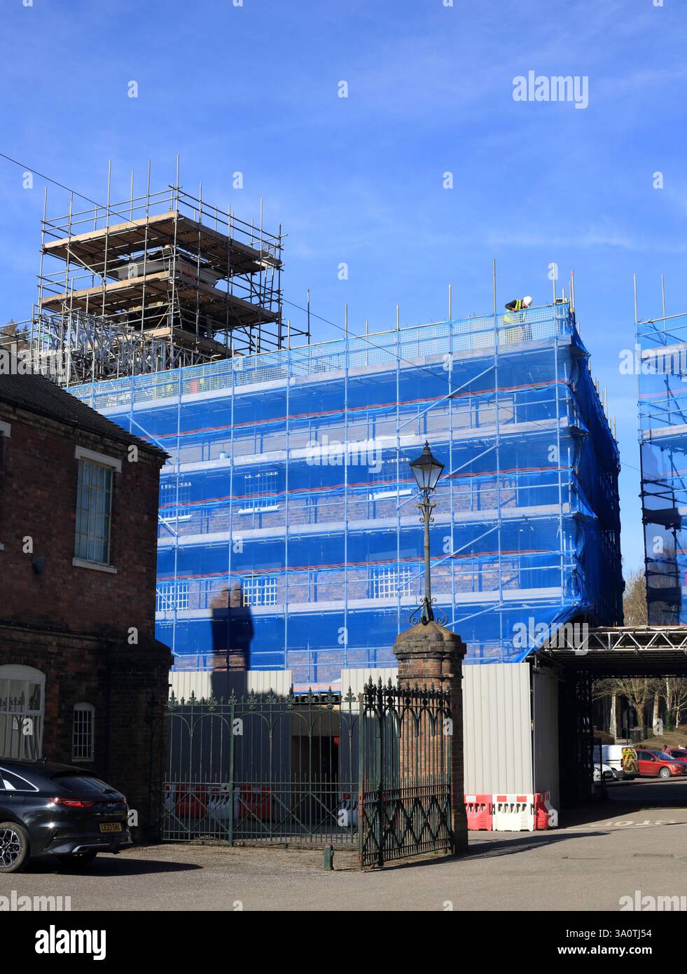 The Great warehouse and the Long warehouse undergoing restoration at ...