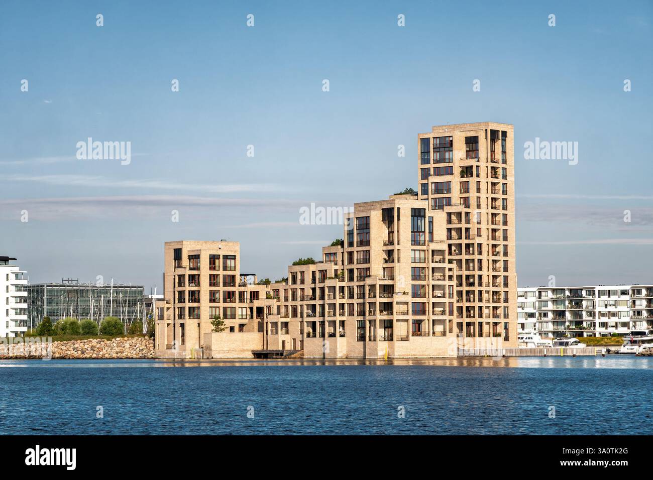 Luxury waterfront apartments at Tuborg Havn entrance, Hellerup, Greater ...
