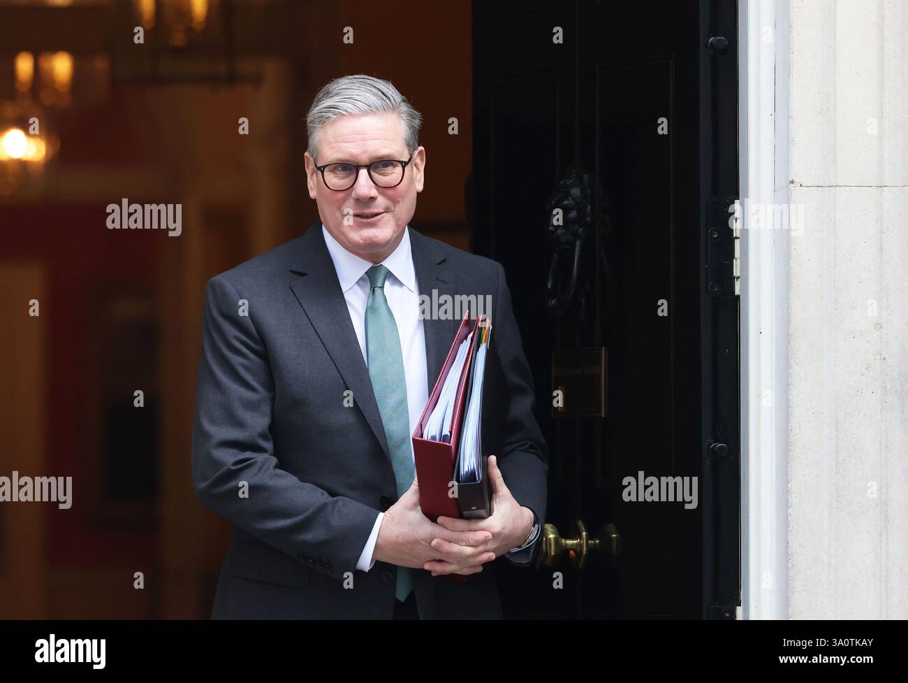 London, UK, 5th March 2025. Keir Starmer leaves No. 10 Downing Street ...