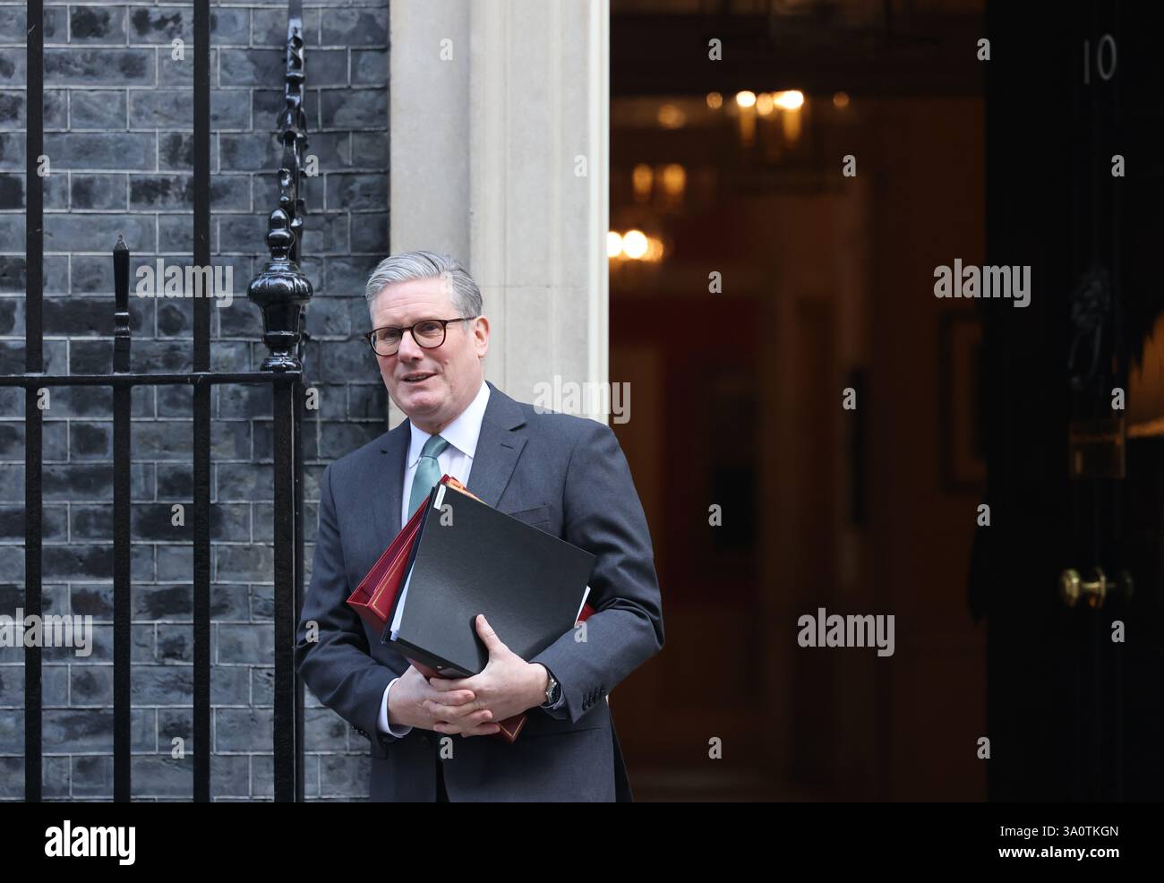 London, UK, 5th March 2025. Keir Starmer leaves No. 10 Downing Street ...