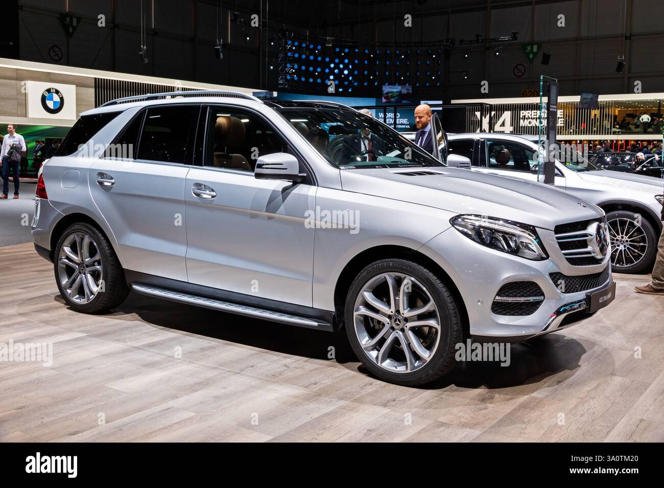 Mercedes-Benz GLE 350 d 4MATIC car at the Geneva International Motor ...