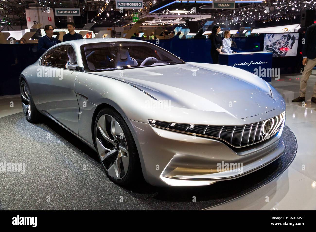 Pininfarina Hybrid Kinetic GT concept car at the Geneva International ...