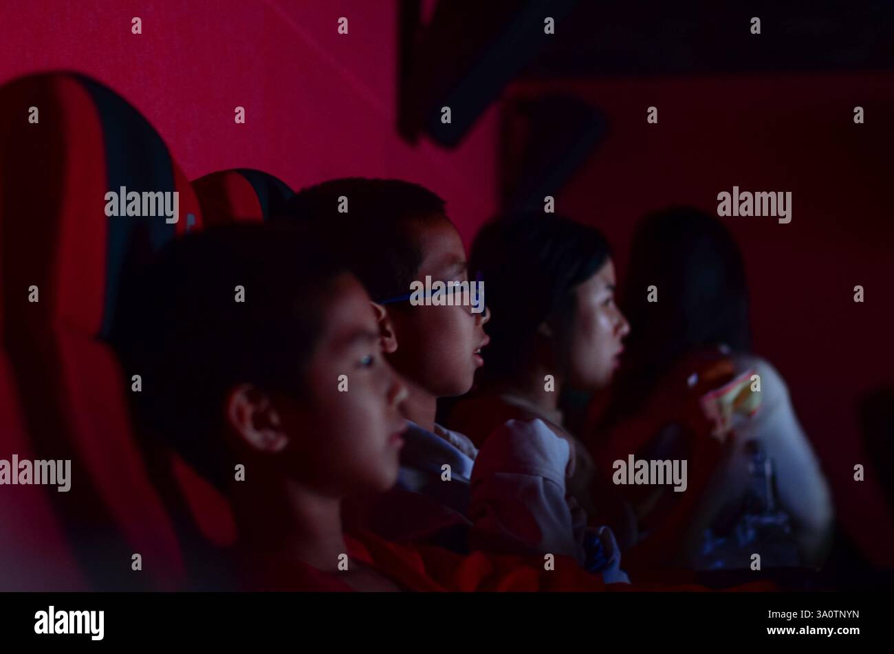 Jiangmen,Guangdong,China-Feb 22,2025:Ne Zha 2(The Demonic Child Roars ...