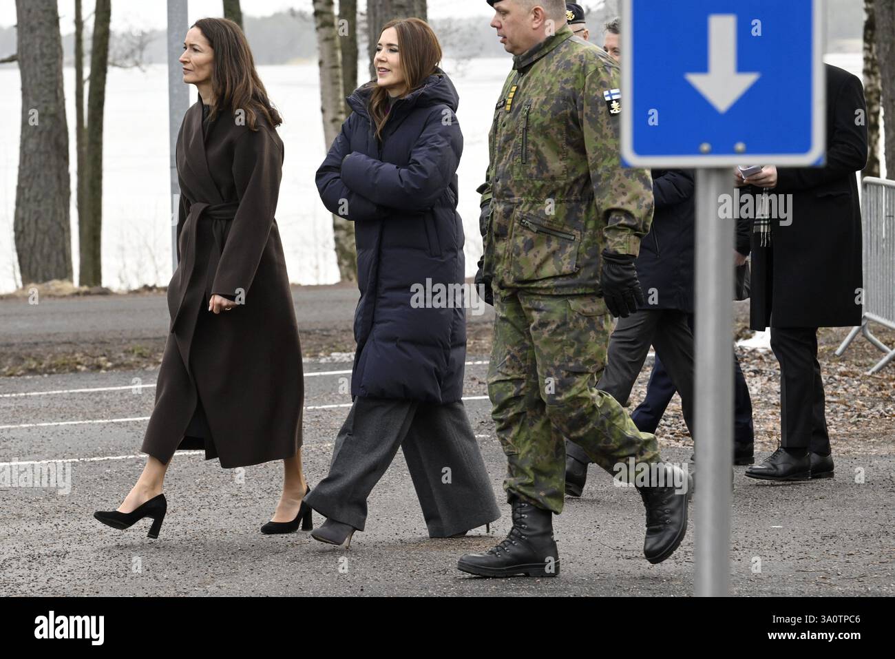 Kirkkonummi, Finland. 05th Mar, 2025. Finnish President's spouse ...