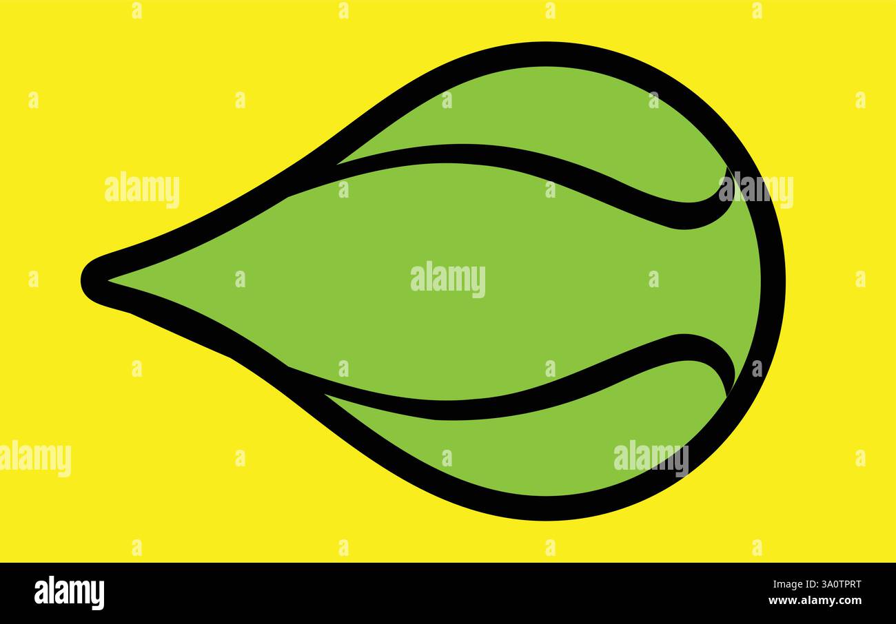 Light green tennis ball in speed motion with a dynamic speed wake tail ...