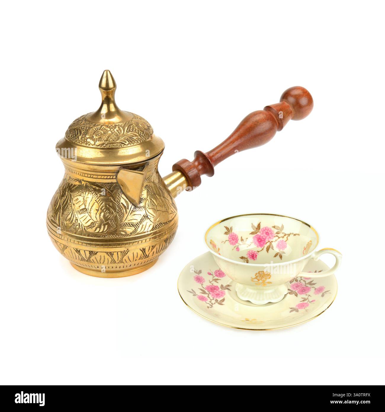 Vintage copper cup fresh Cut Out Stock Images & Pictures - Alamy