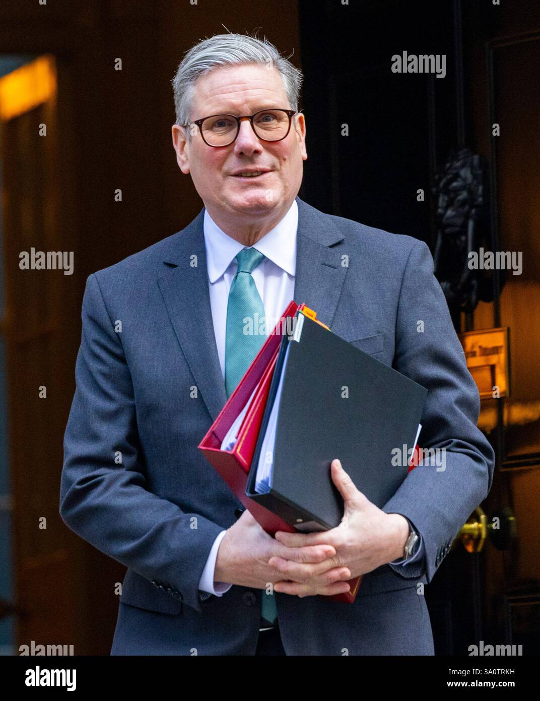 London, UK. 5 March 2025 Prime Minister, Keir Starmer, leaves Number 10 ...