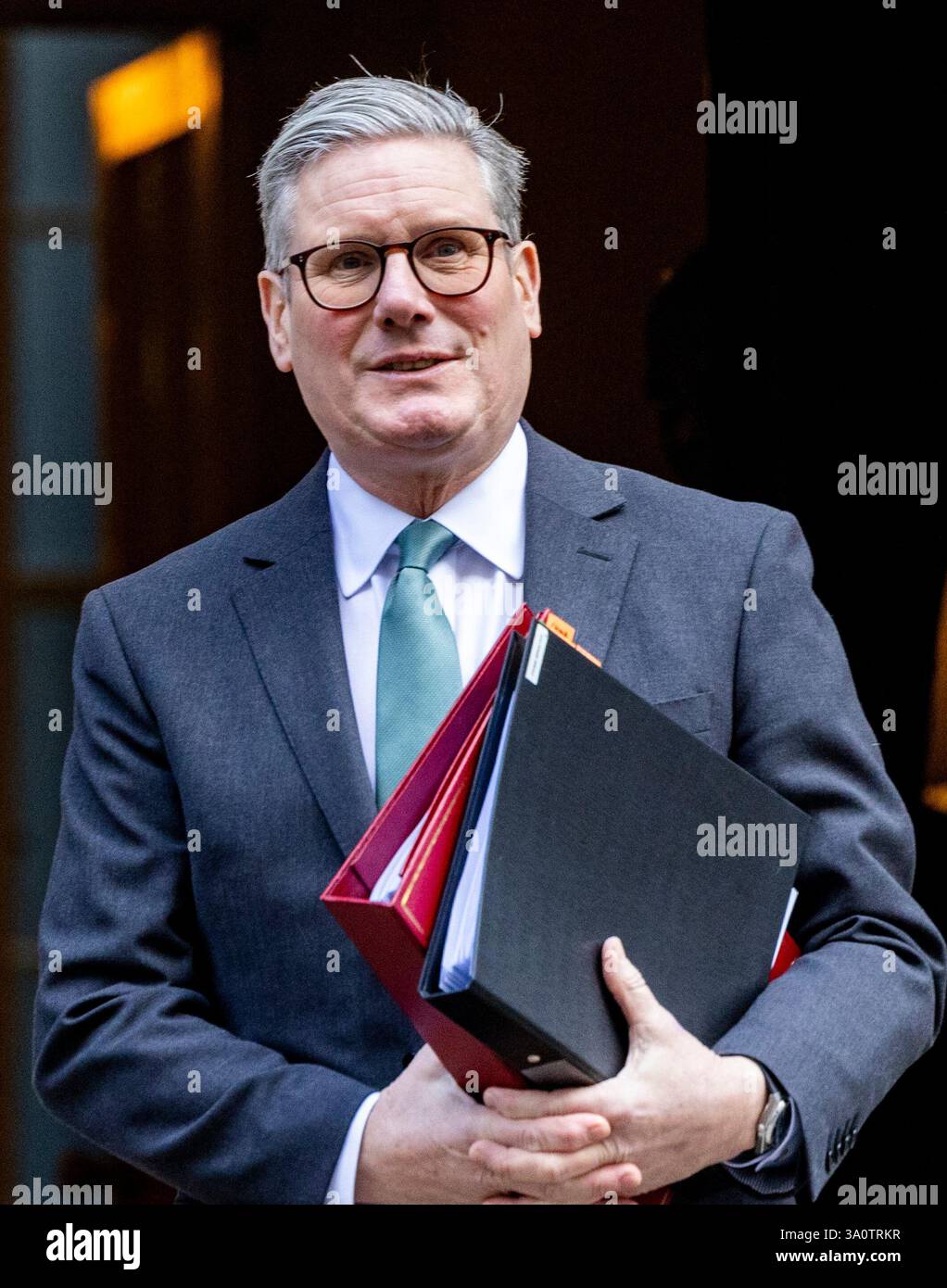 London, UK. 5th Mar, 2025. Prime Minister, Keir Starmer, leaves Number ...