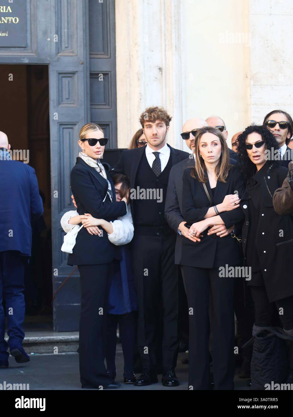Rome, Italy. 05th Mar, 2025. Rome, Funeral of Eleonora Giorgi in the ...