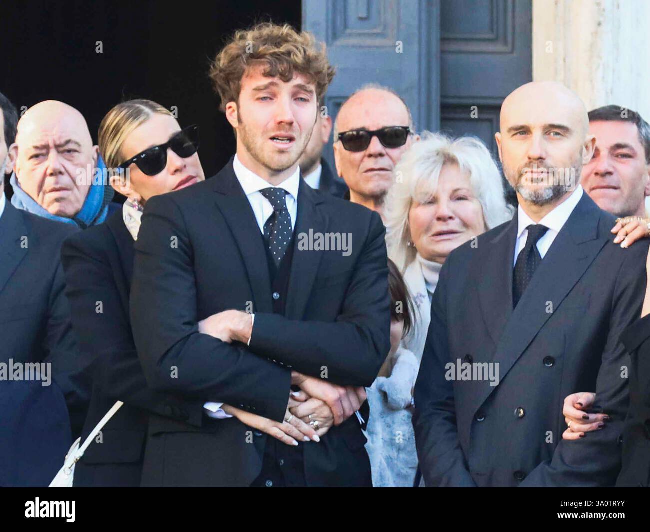 Rome, Italy. 05th Mar, 2025. Rome, Funeral of Eleonora Giorgi in the ...