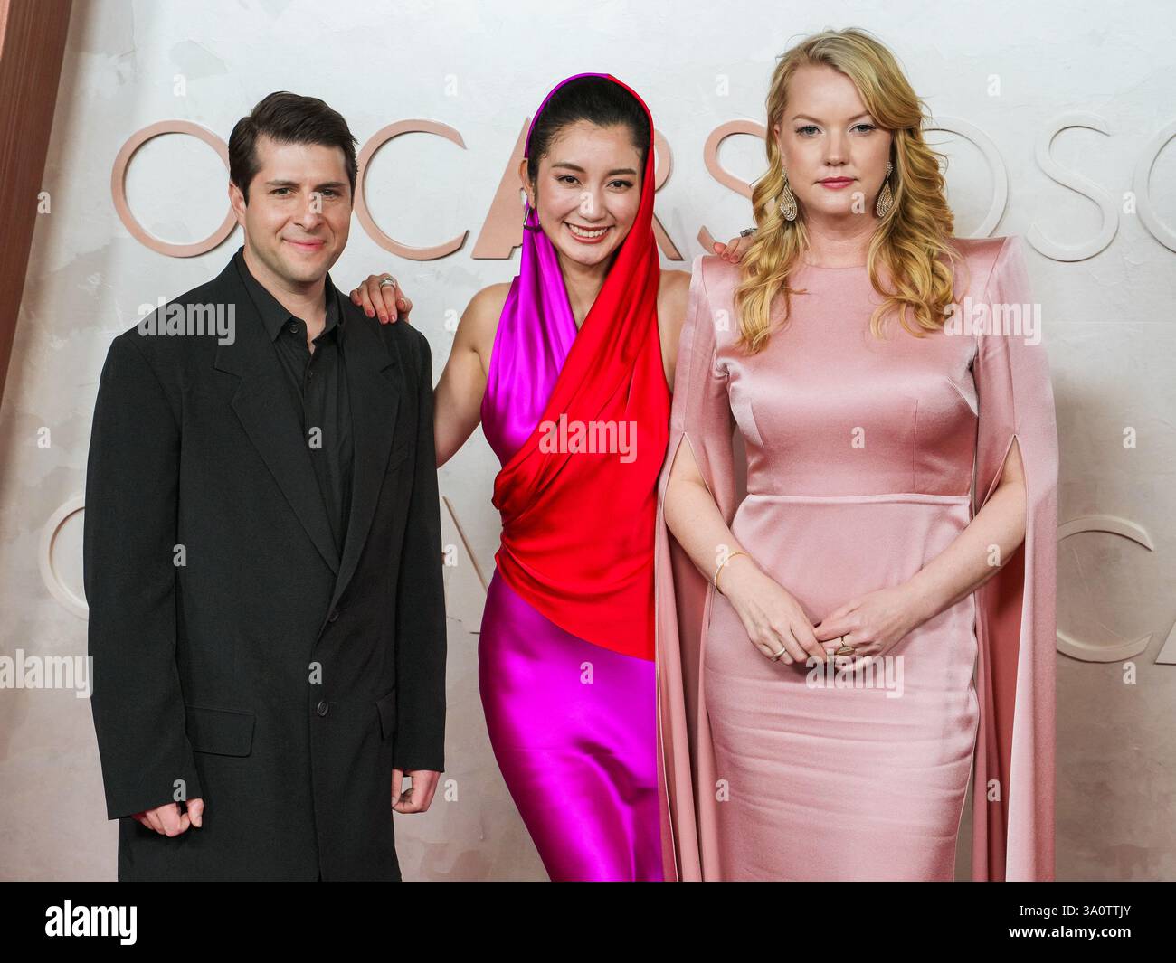 Los Angeles, USA. 02nd Mar, 2025. Eric Nyari, Shiori Ito and Hanna ...