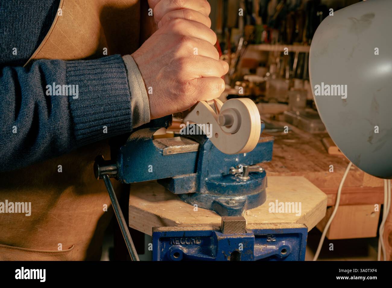 Cremona, Italy - February 6th 2025 Maestro Luca Tenore Caucasian ...