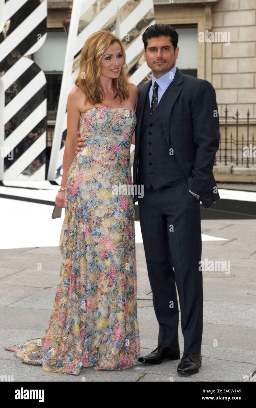 Katherine Jenkins & Andrew Levitas attending the Royal Academy of Arts ...