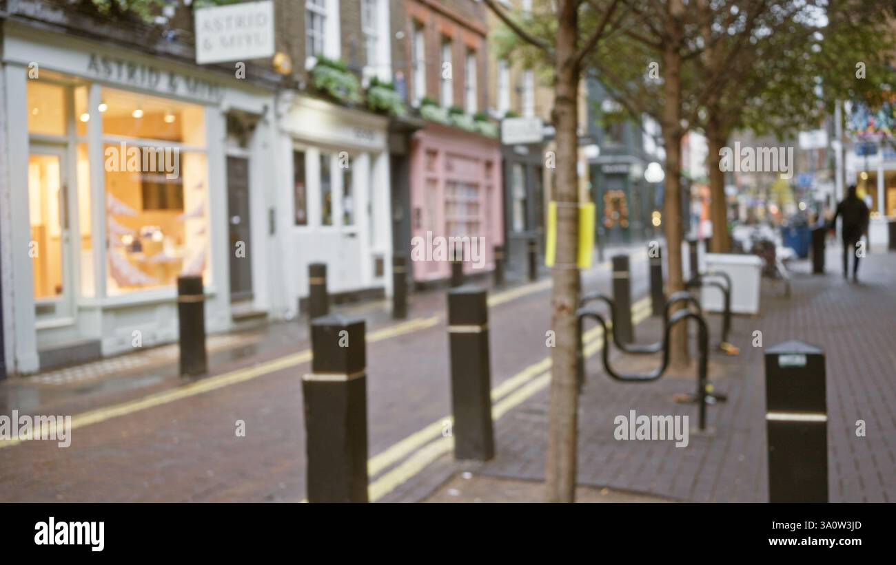 Blurry street in seven dials hi-res stock photography and images - Alamy